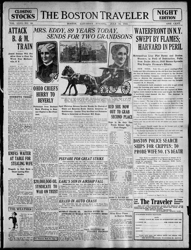 The Boston Traveler. July 16, 1910 - Digital Commonwealth