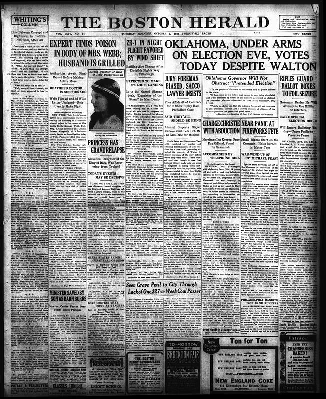Boston Herald. October 02, 1923 - Digital Commonwealth