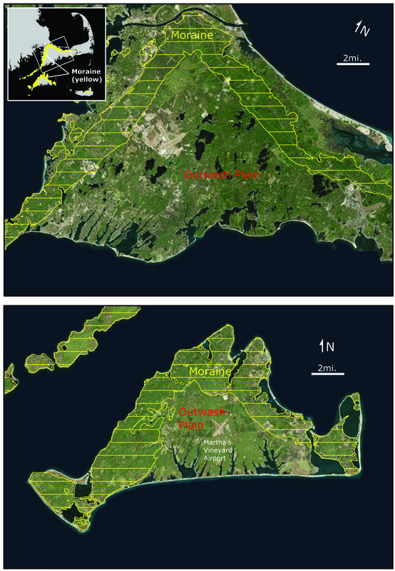 Geology and Moraine Comparison of Cape and Vineyard - Digital Commonwealth