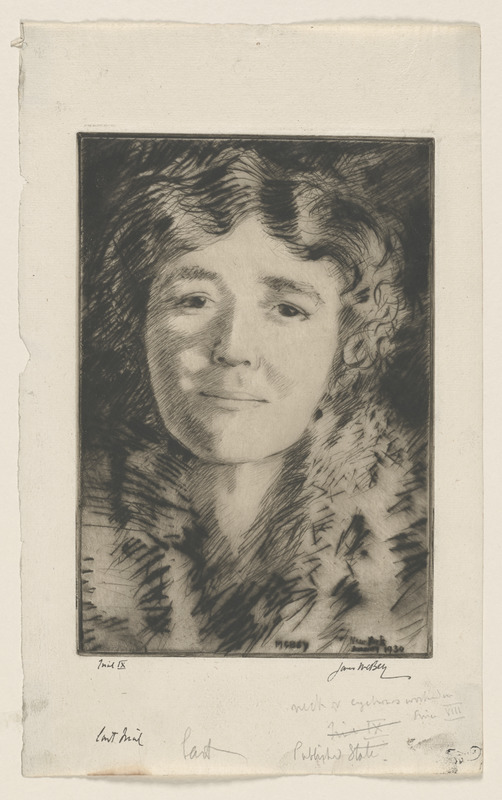 Portrait of Mrs. Albert H. Wiggin - Digital Commonwealth