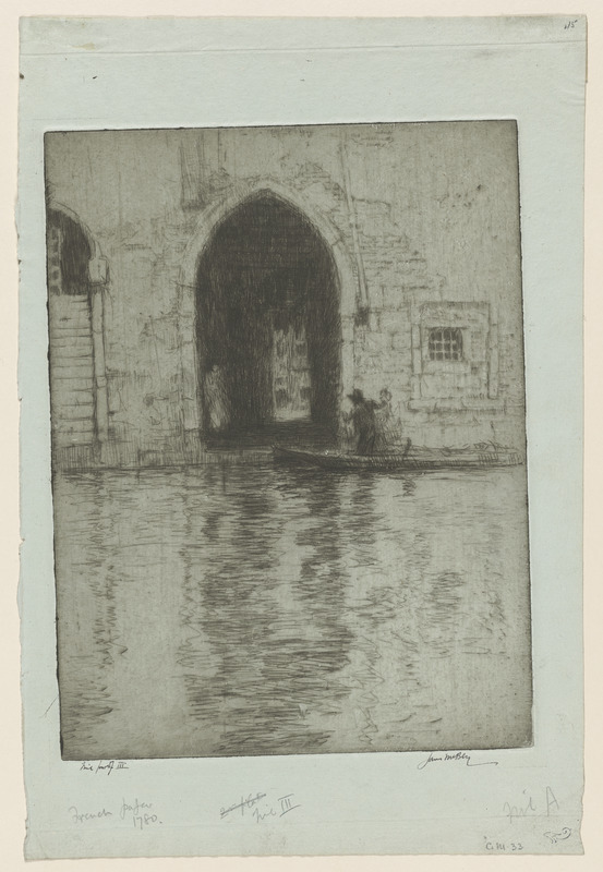 Sotto Portico, Venice - Digital Commonwealth