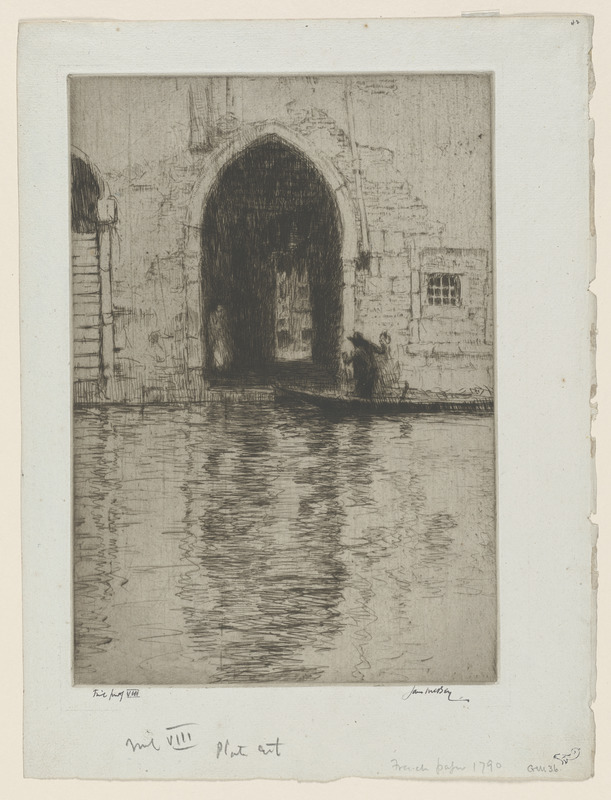 Sotto Portico, Venice - Digital Commonwealth