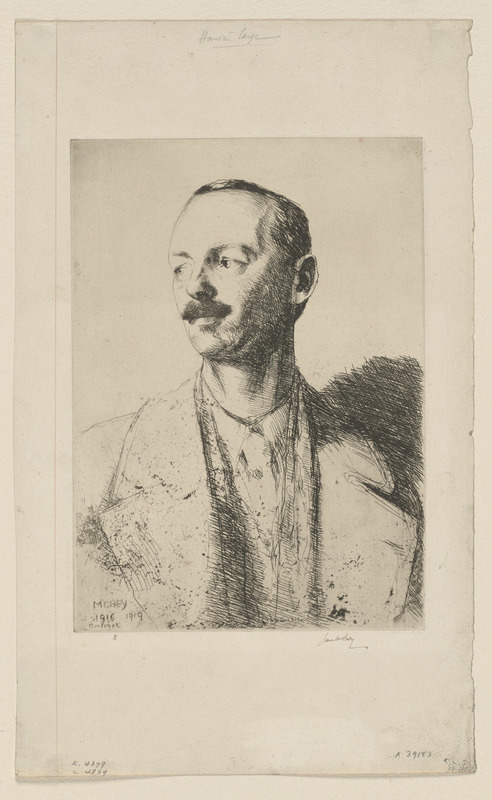 Portrait of Martin Hardie (no.2) - Digital Commonwealth