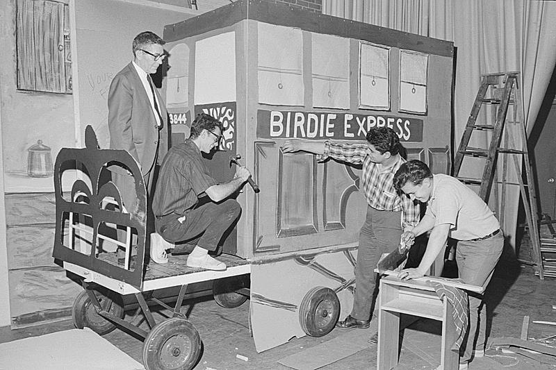 Bye Bye Birdie play rehearsal, Dartmouth High School, North Dartmouth ...