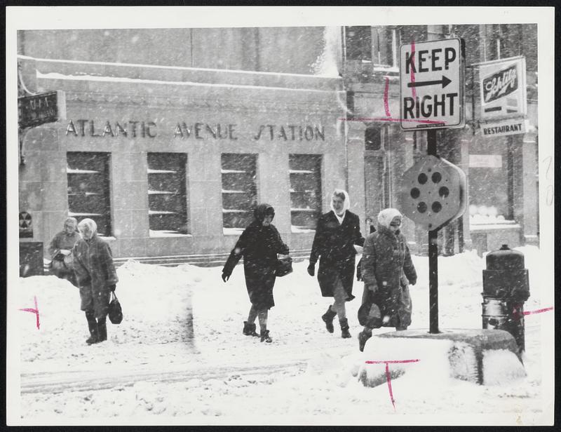 Weather Snow Storm. - Digital Commonwealth