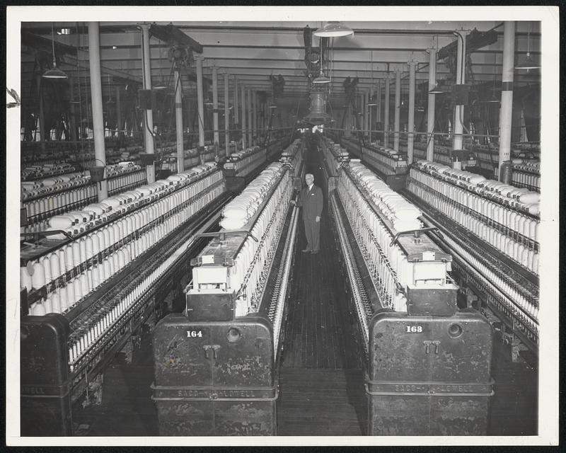 Idle Tire Cordage Machines at New Bedford which the WMC plans to put to ...