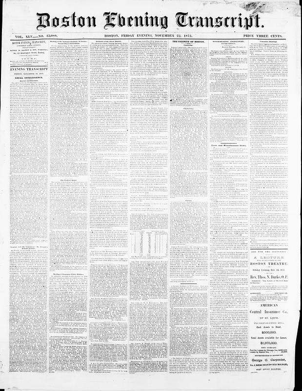 Boston Evening Transcript - Digital Commonwealth