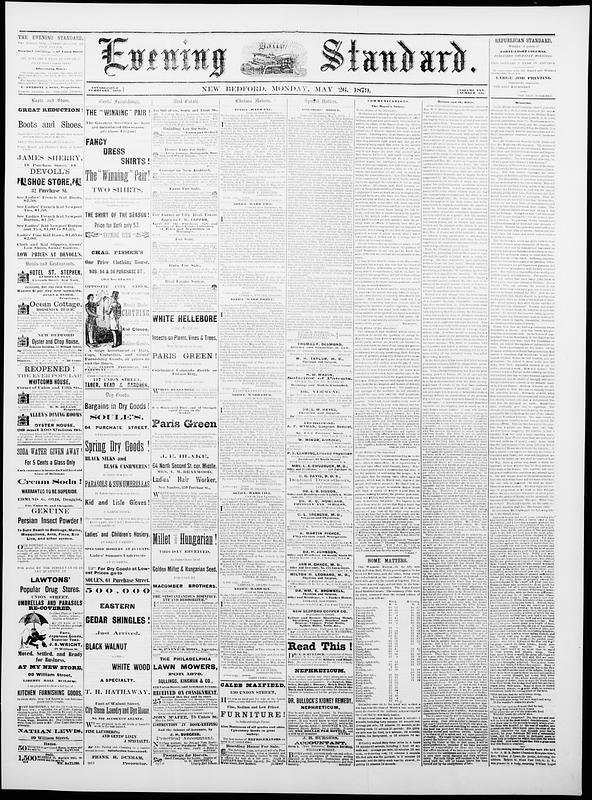 Evening Standard. May 26, 1879 - Digital Commonwealth