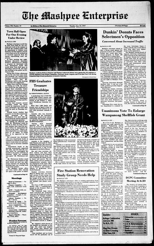 The Mashpee Enterprise. June 10, 1997 - Digital Commonwealth