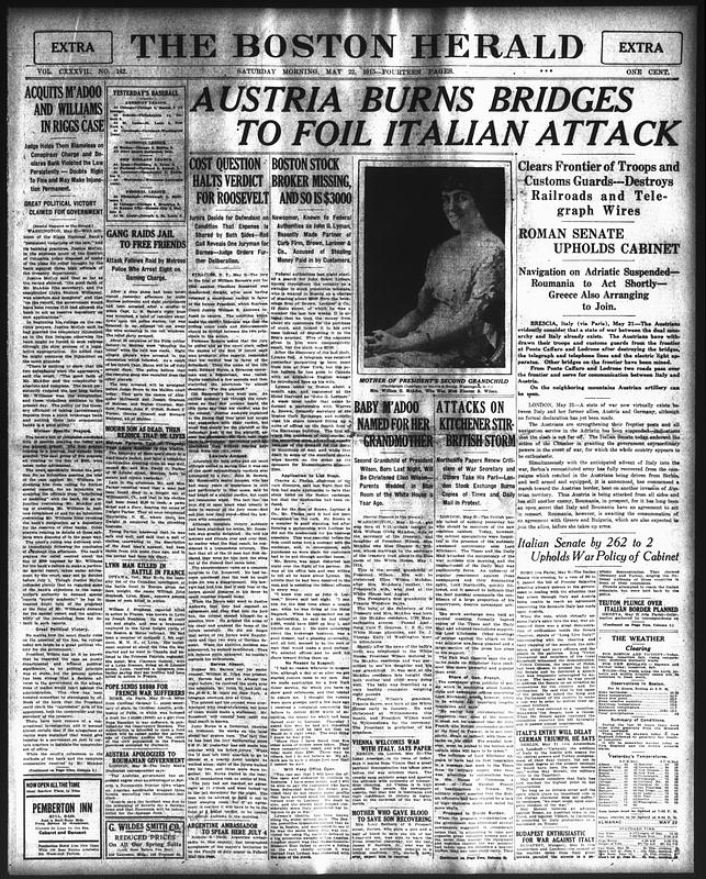 The Boston Herald. May 22, 1915 - Digital Commonwealth