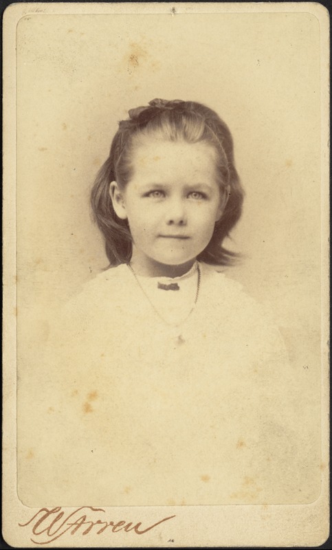 Unidentified girl - Digital Commonwealth