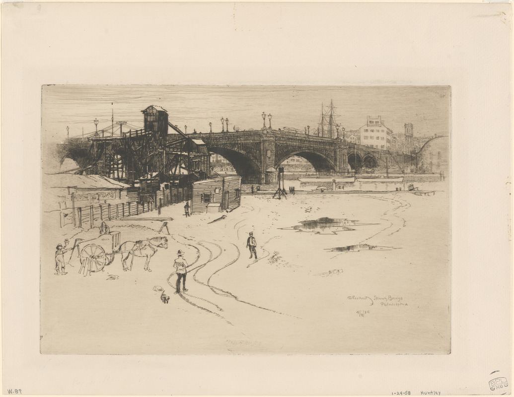 Chestnut St. Bridge, Philadelphia - Digital Commonwealth