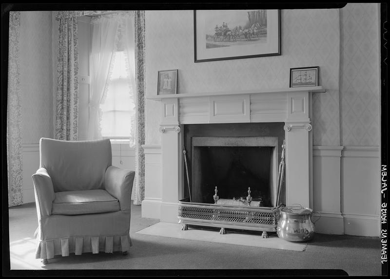 Seaman's House, interior - Digital Commonwealth
