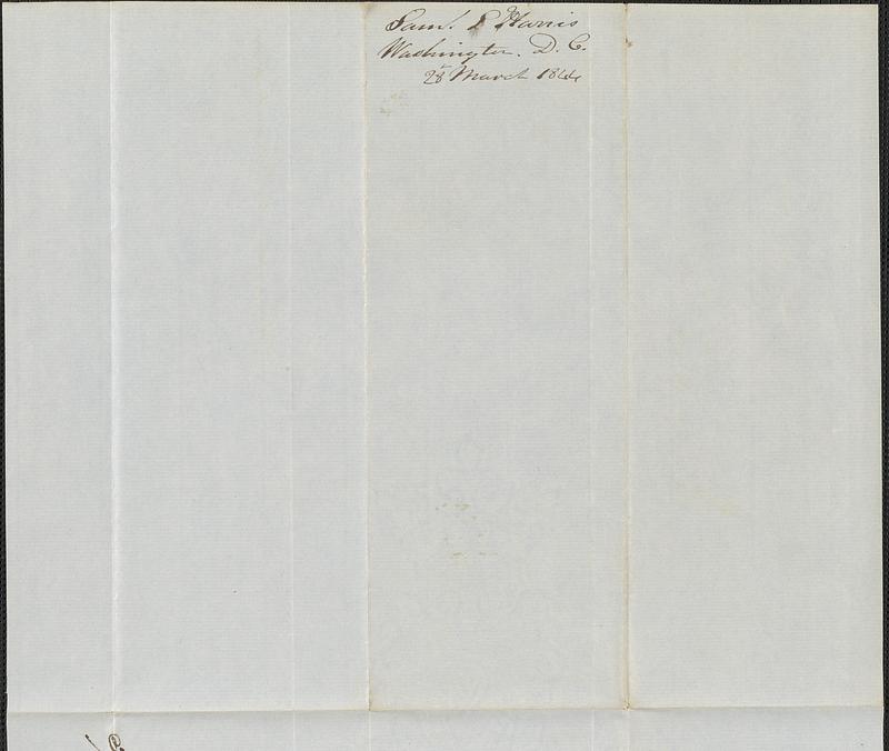 Samuel Harris to George Coffin, 28 March 1844 - Digital Commonwealth