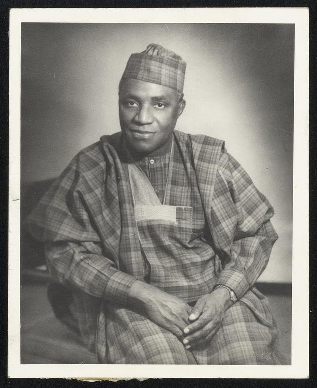 Speaker - Chief S.O. Adebo C.M.G., Permanent Representative to the ...