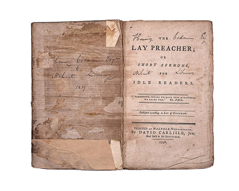Lay preacher, or short sermons for idle readers - Digital Commonwealth
