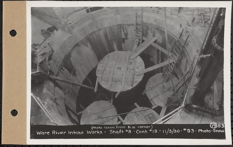 Contract No. 19, Dam and Substructure of Ware River Intake Works at ...