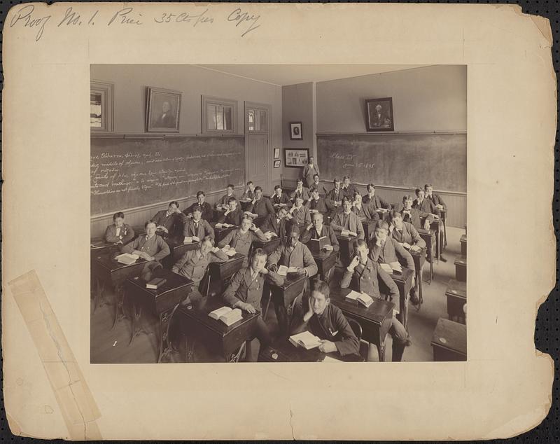 Boston Latin School, interior, Classroom Photo, Class IV - Digital ...