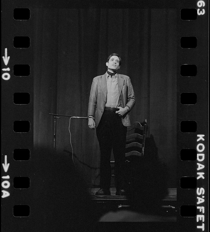 Marshall Dodge performing Burt and I at Pentucket Regional High School ...