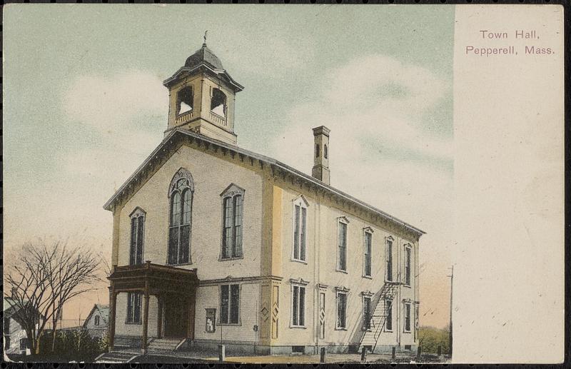 Pepperell Town Hall - Digital Commonwealth