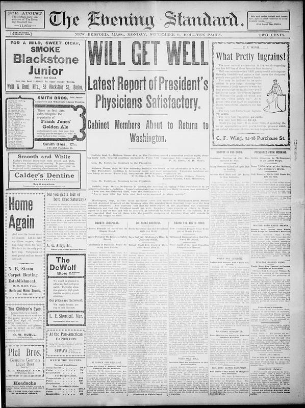Evening Standard. September 09, 1901 - Digital Commonwealth