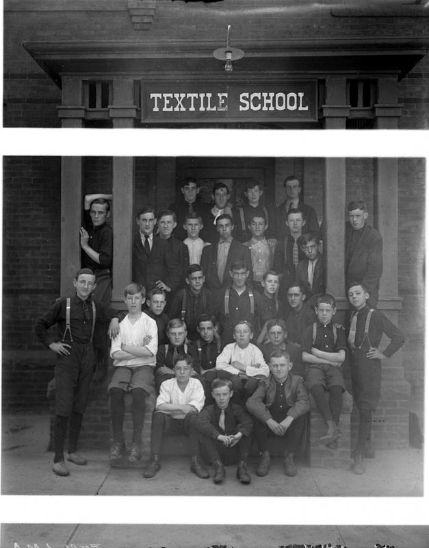 Ludlow Textile School Class of 1910 - Enlargement - Digital Commonwealth