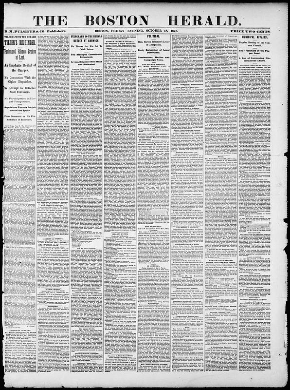 The Boston Herald. October 18, 1878 - Digital Commonwealth