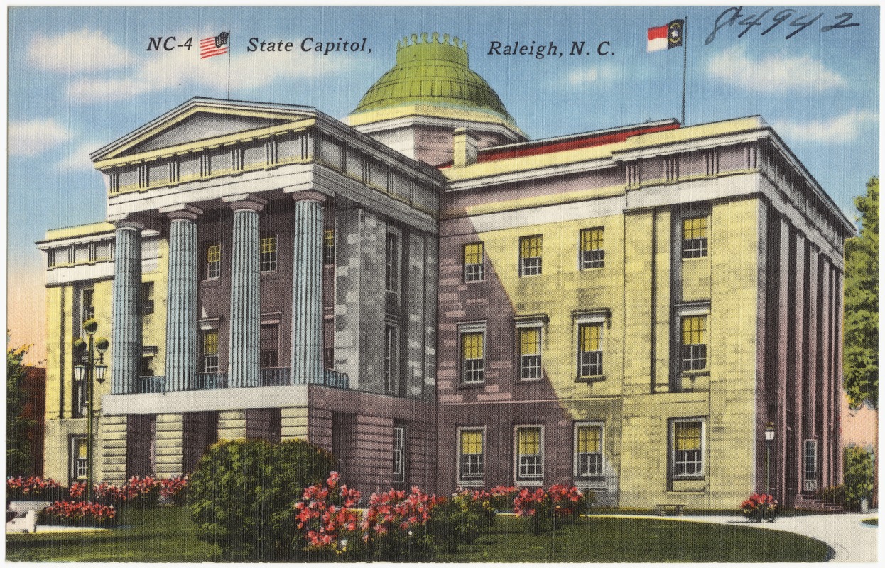 State Capitol, Raleigh, N. C. - Digital Commonwealth