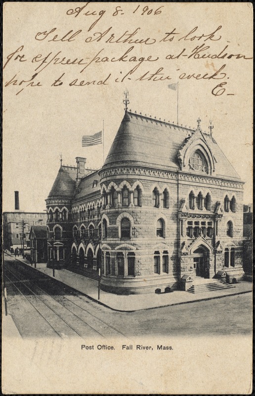Post Office. Fall River, Mass. - Digital Commonwealth