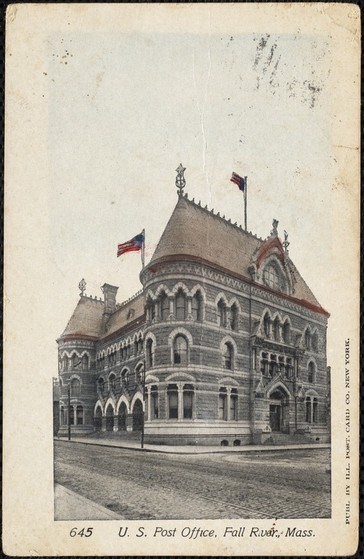 U.S. Post Office, Fall River, Mass. - Digital Commonwealth