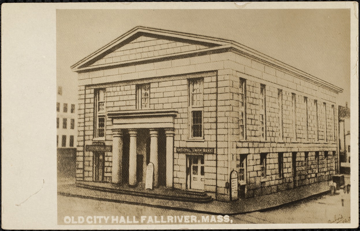 Old City Hall, Fall River, Mass. - Digital Commonwealth