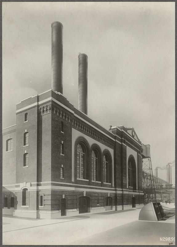 Boston Elevated Railway. Power house - Digital Commonwealth