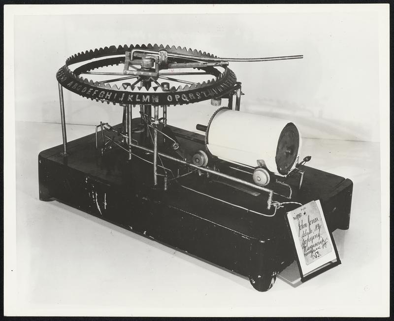 Typewriter. Come on, you speed demons. Let’s see you get to work on ...