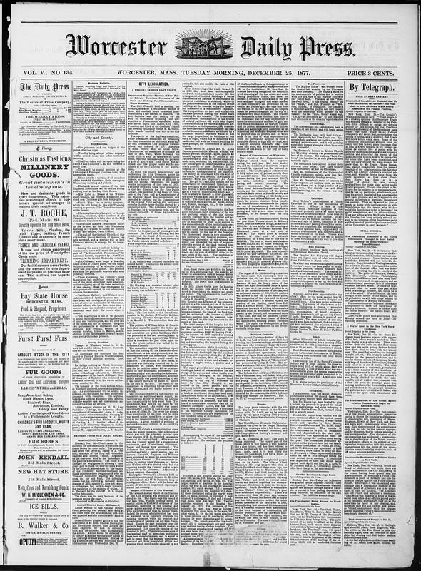 Worcester Daily Press - Digital Commonwealth