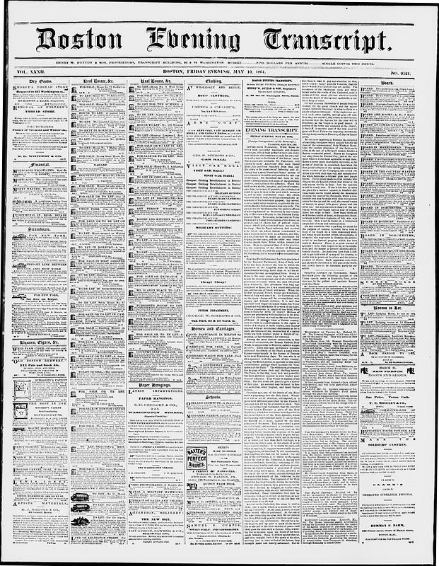 Boston Evening Transcript - Digital Commonwealth