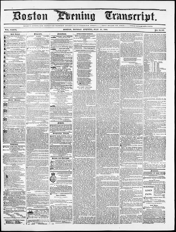 Boston Evening Transcript - Digital Commonwealth