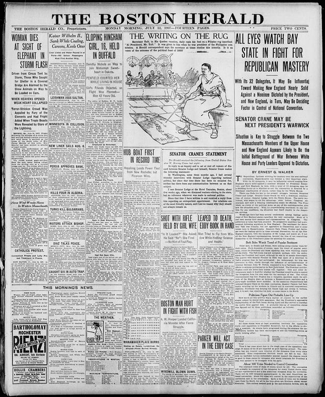 The Boston Herald. July 22, 1907 - Digital Commonwealth