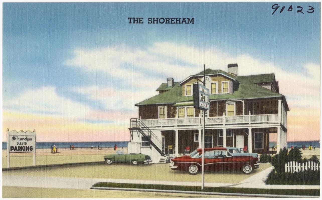 The Shoreham, on the ocean front, 1805 Atlantic Ave., Virginia Beach ...