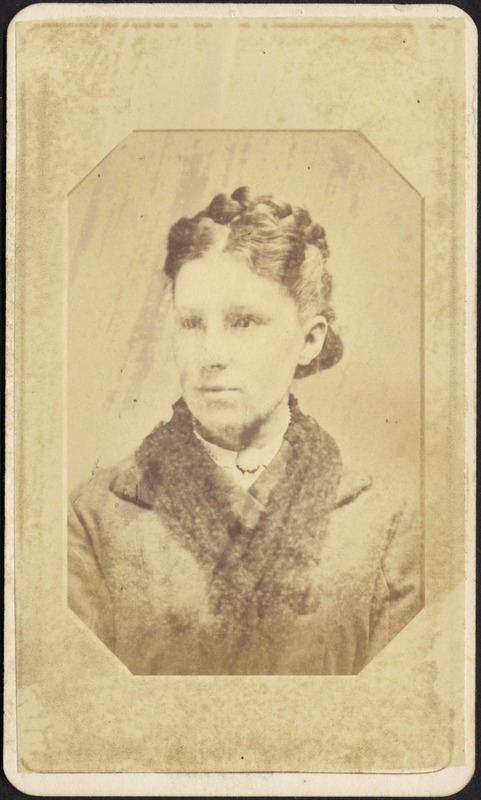 Unidentified woman - Digital Commonwealth