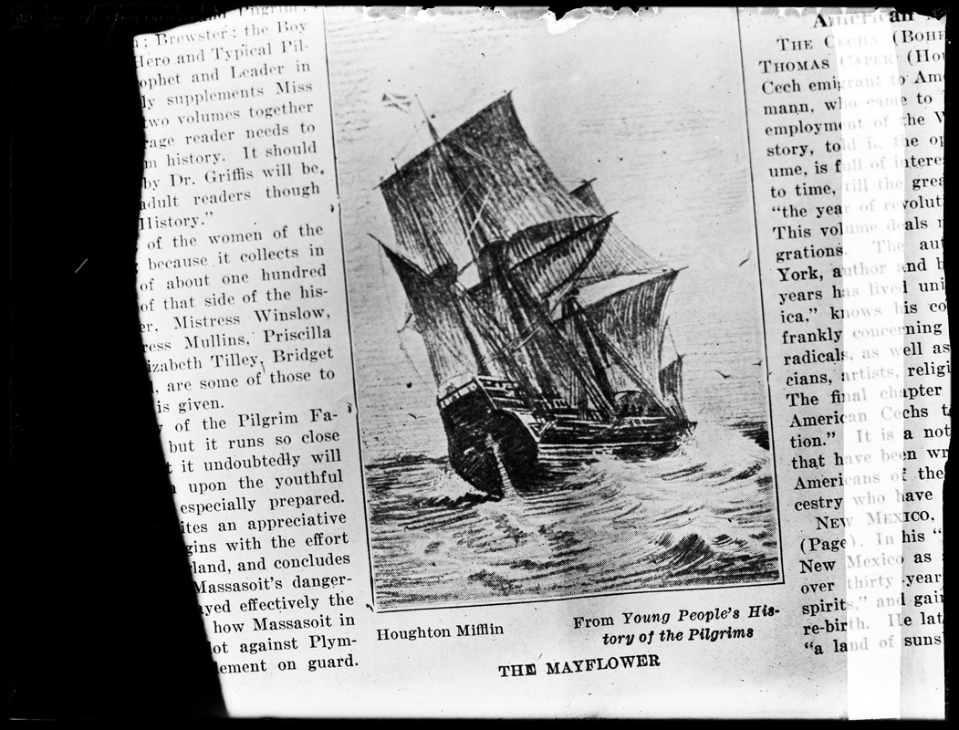 Puritan ship "Mayflower" - Digital Commonwealth