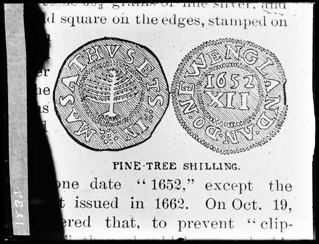 Pine Tree shilling - Digital Commonwealth