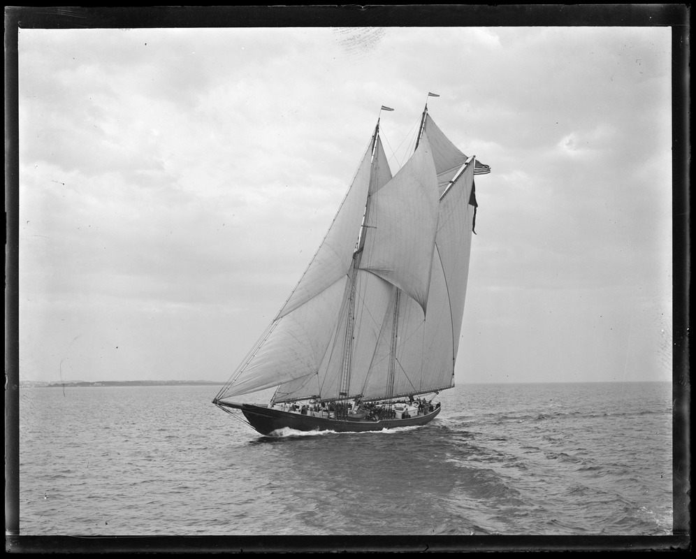 Fishing schooner Gertrude L. Thebaud - Digital Commonwealth