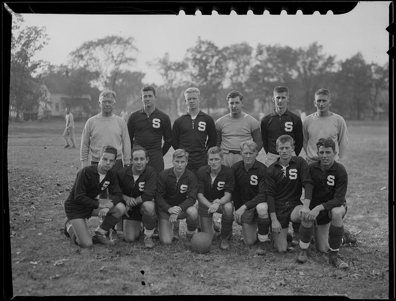 Members of the 1947 SC Soccer Team - Digital Commonwealth
