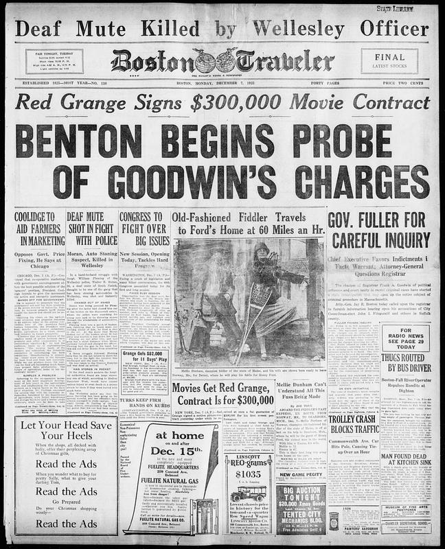 The Boston Traveler. December 07, 1925 - Digital Commonwealth