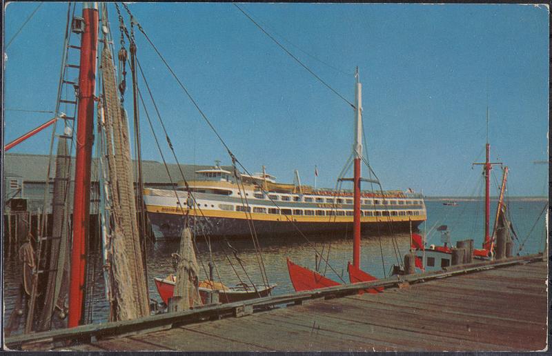 Boston Belle, docked at Provincetown, Cape Cod, Mass. - Digital ...