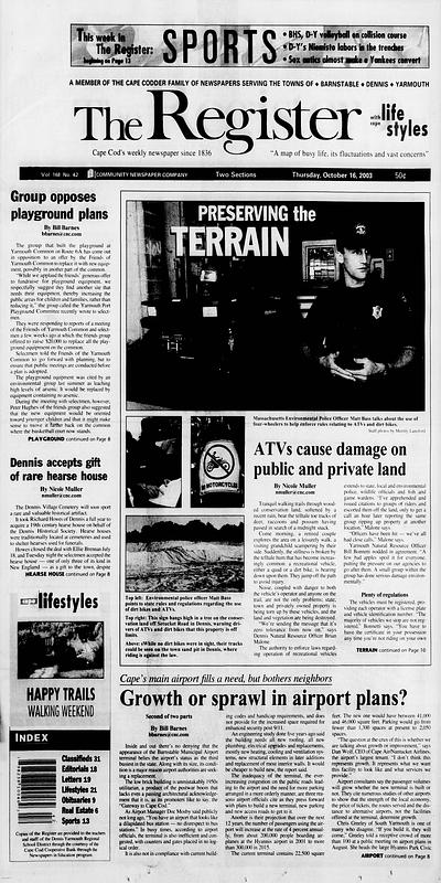 The Register. October 16, 2003 - Digital Commonwealth