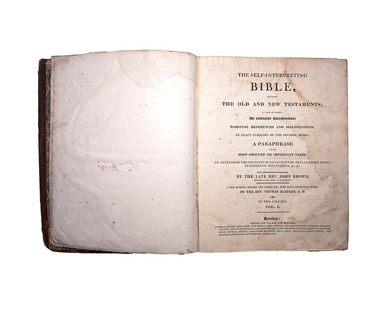 The self-interpreting Bible - Digital Commonwealth