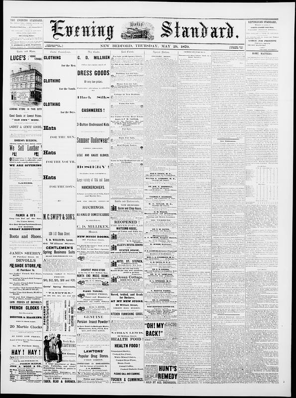 Evening Standard. May 29, 1879 - Digital Commonwealth