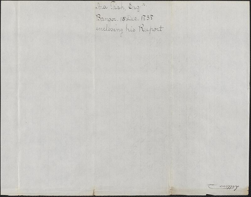 Ira Fish to George Coffin, 15 December 1838 - Digital Commonwealth