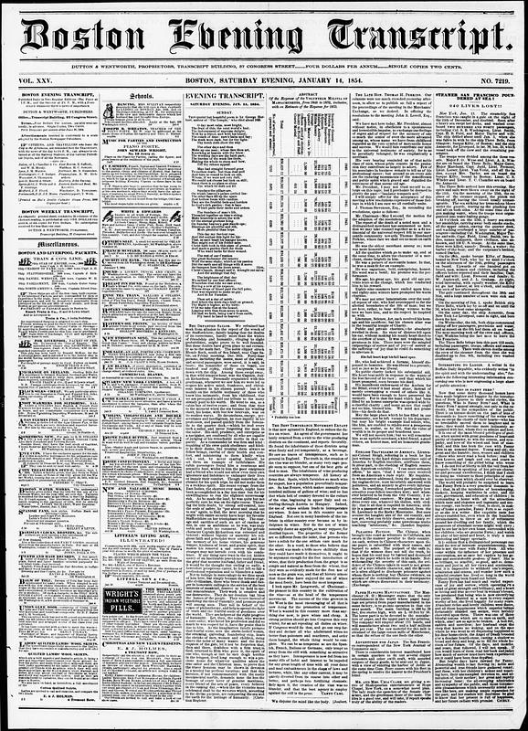 Boston Evening Transcript - Digital Commonwealth